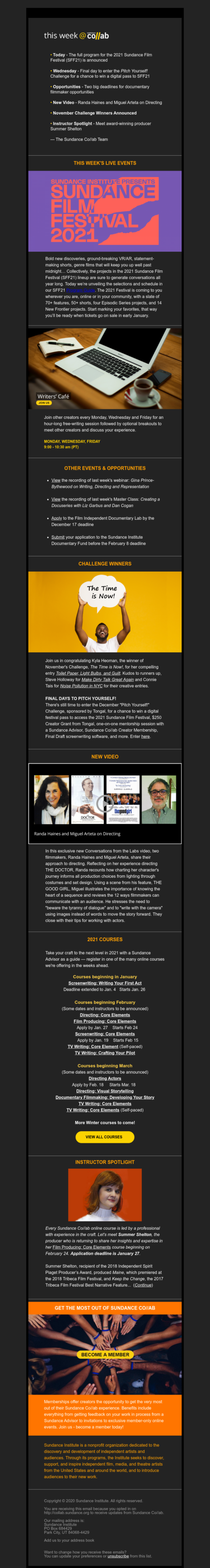 Sundance Collab • Rachel Brethauer